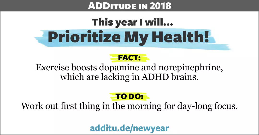 ADHD i dopamina z ćwiczeń