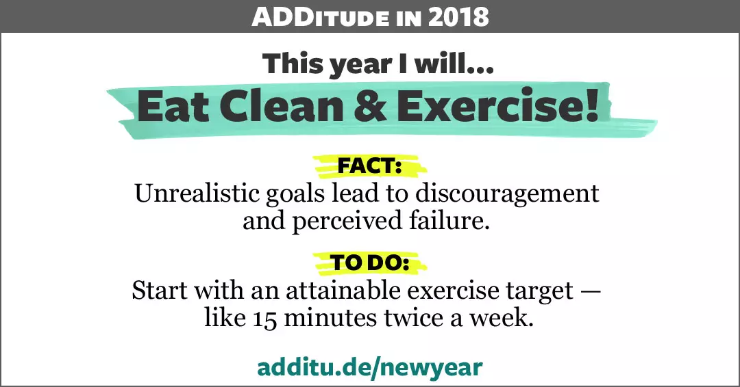 Cele ADHD na Nowy Rok