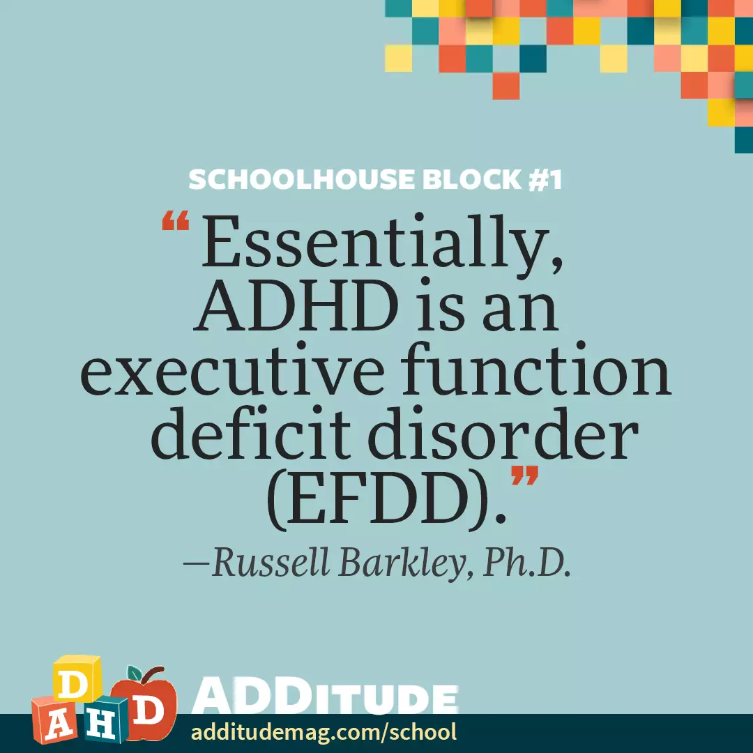 Ajuda de disfunció executiva per a escolars amb TDAH