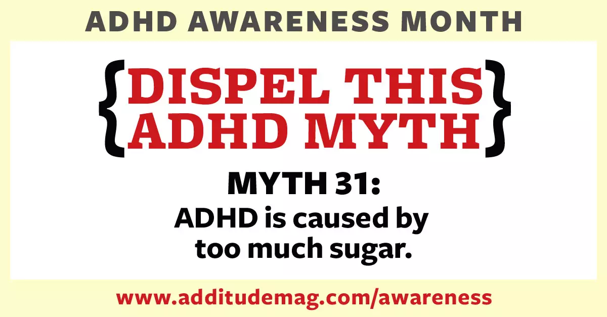 Azucre e TDAH