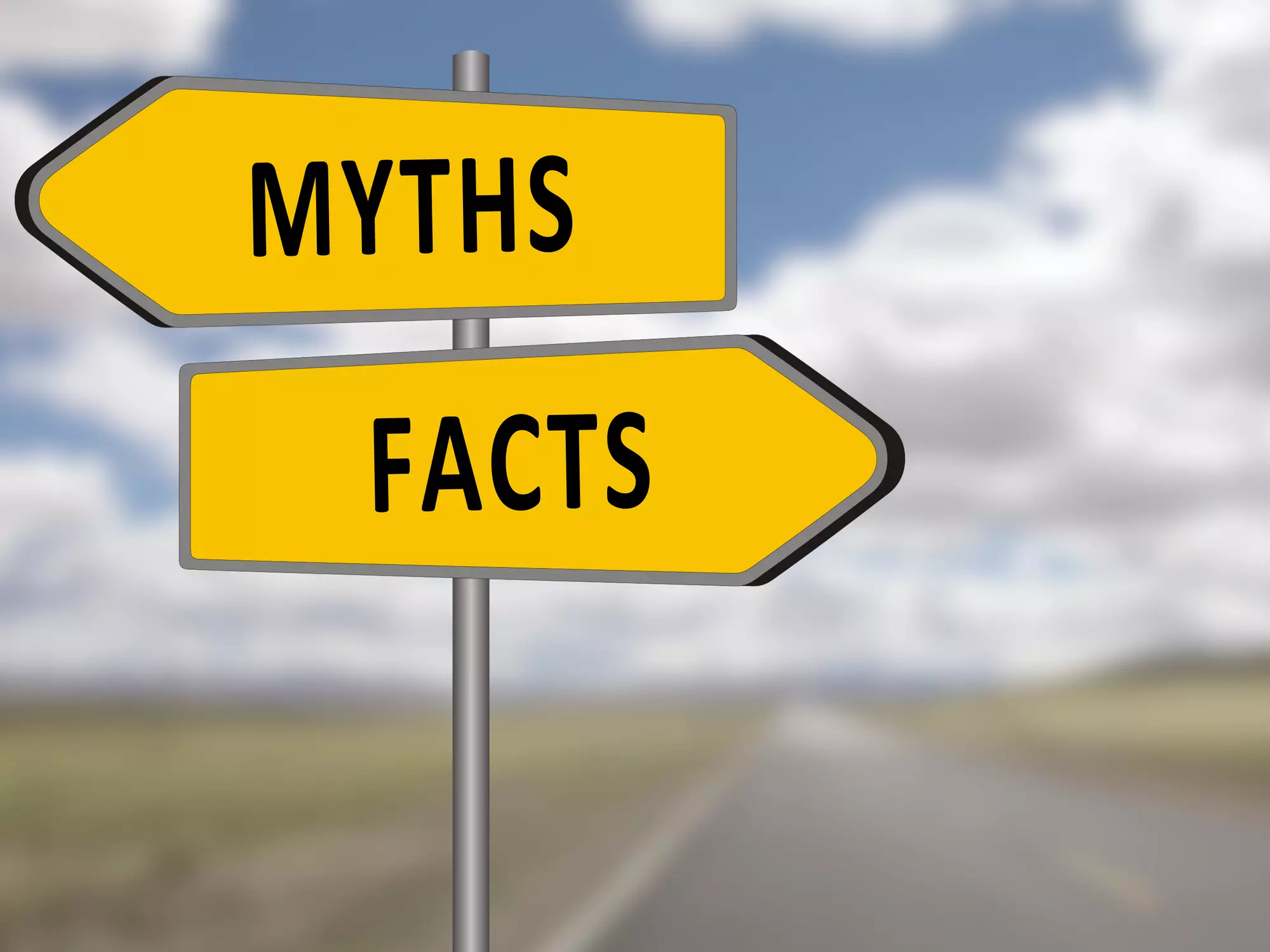 Mythes ou faits opposés aux panneaux de signalisation