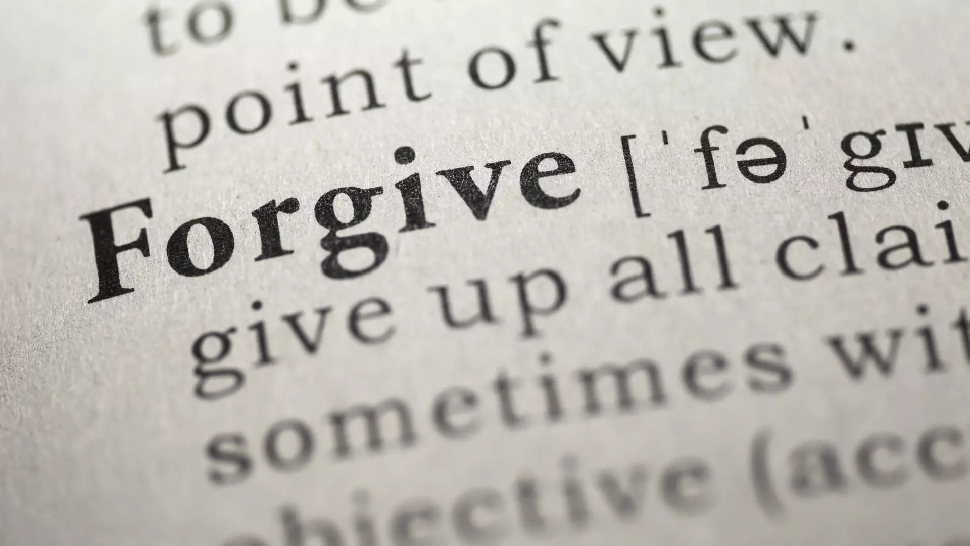 Чудите се какво да правите, когато направите грешка? Започнете с това определение за това как да прощавате.