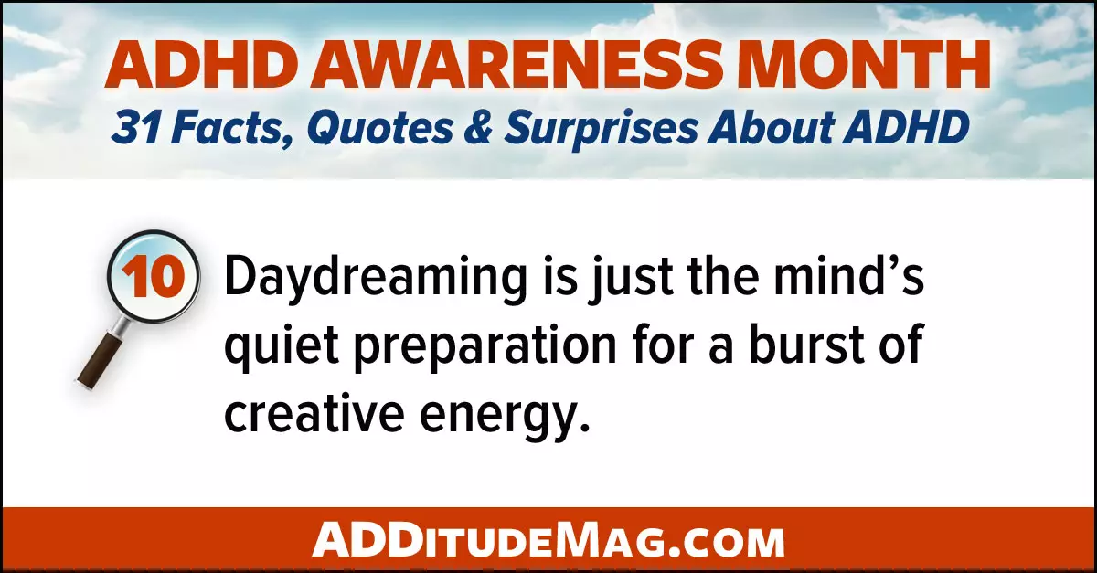 Daydreaming an ADHD