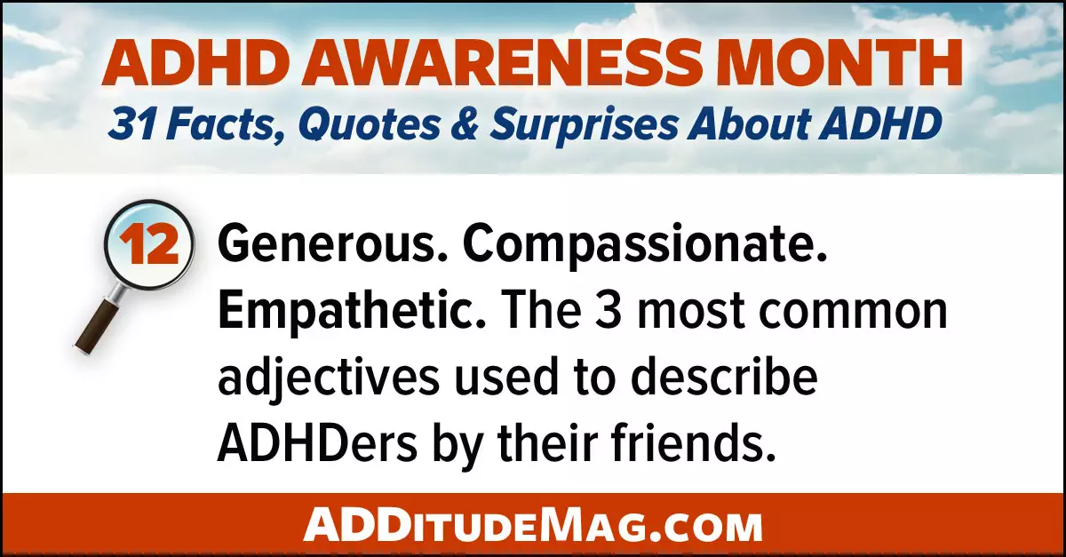 Cechy osobowości osób z ADHD