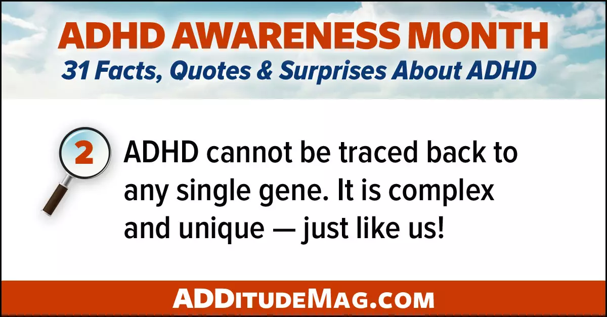 ADHD jest złożone i wyjątkowe