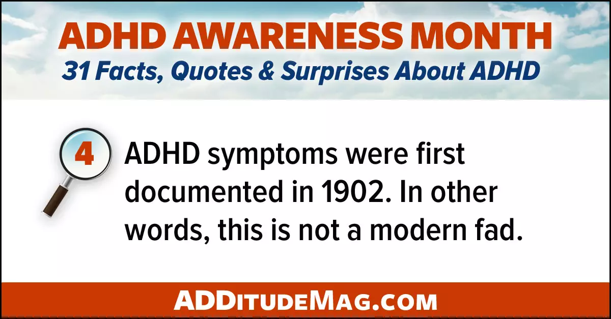 ADHD nie jest nowym stanem