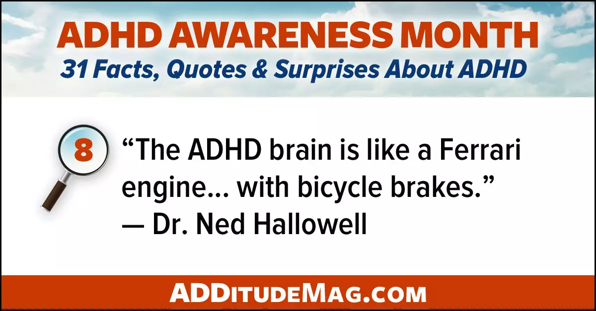 Pozytywne aspekty mózgu ADHD