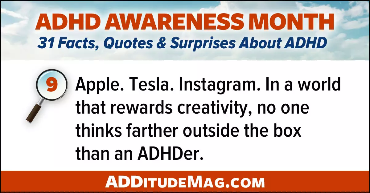 Creativity ndi ADHD