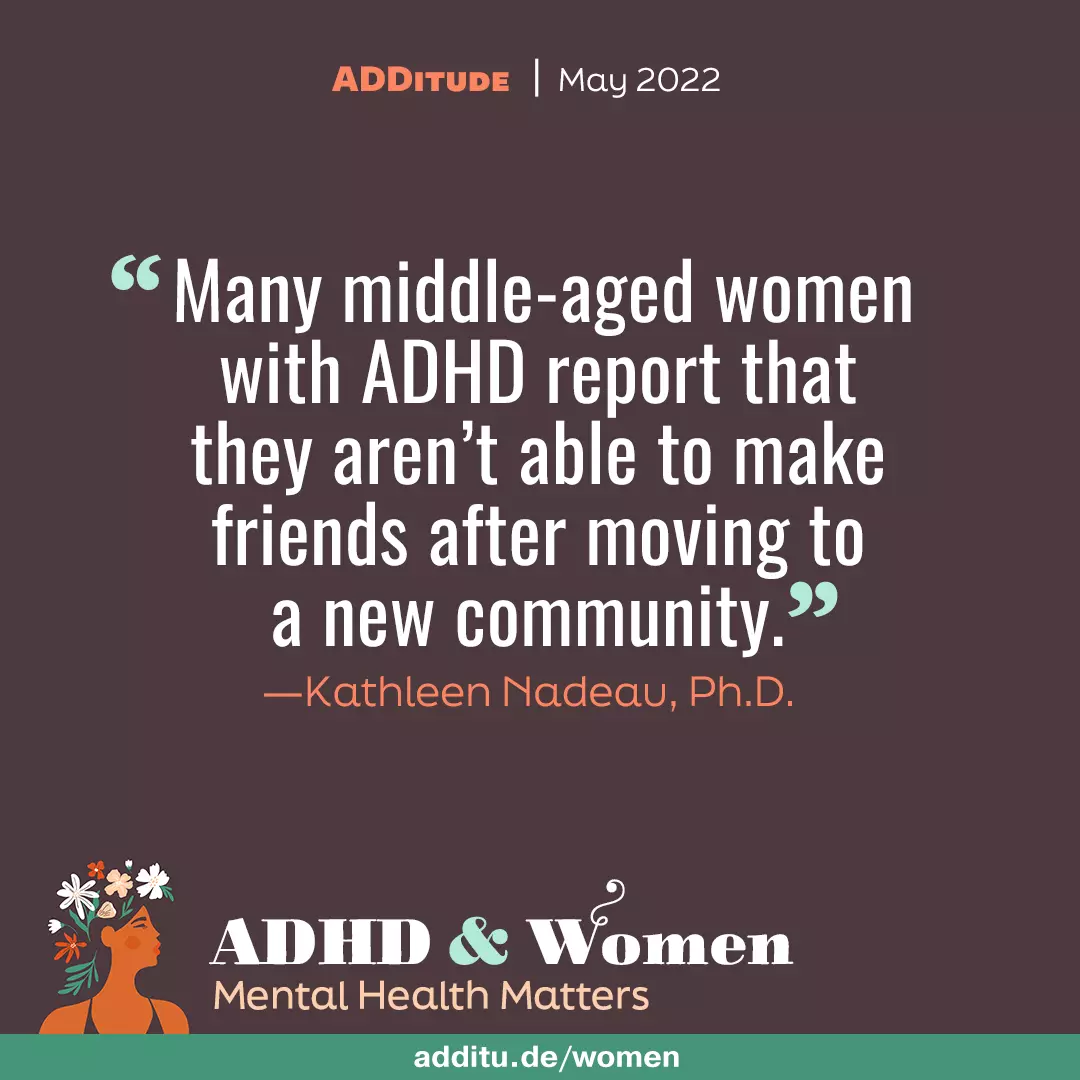 મહિલા આરોગ્ય મહિનો: ADHD લક્ષણો, ખોટું નિદાન, હોર્મોન્સ, મેનોપોઝ 392_20