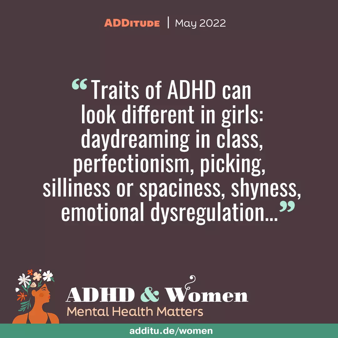 የሴቶች የጤና ወር፡ ADHD ምልክቶች፡ የተሳሳተ ምርመራ፡ ሆርሞኖች፡ ማረጥ 392_21