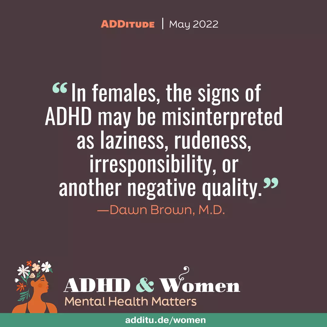 Месец на здравјето на жените: симптоми на АДХД, погрешна дијагноза, хормони, менопауза 392_33
