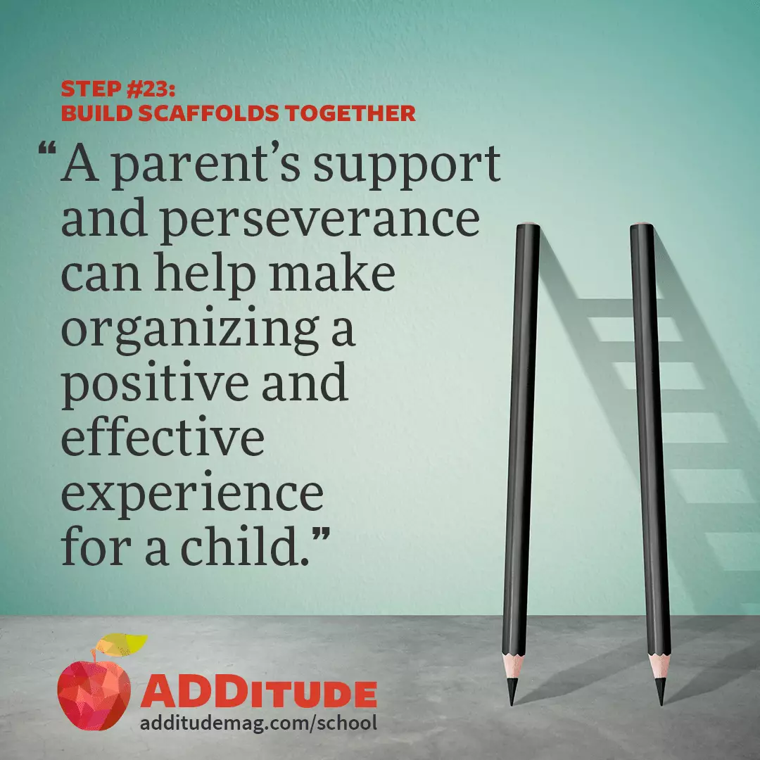 การสนับสนุน Back to School สำหรับครอบครัว ADHD: แหล่งข้อมูลการเรียนรู้ 5444_23
