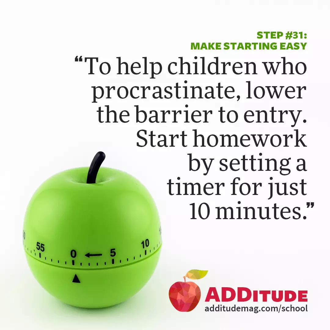 Sokongan Kembali ke Sekolah untuk Keluarga ADHD: Sumber Pembelajaran 5444_31