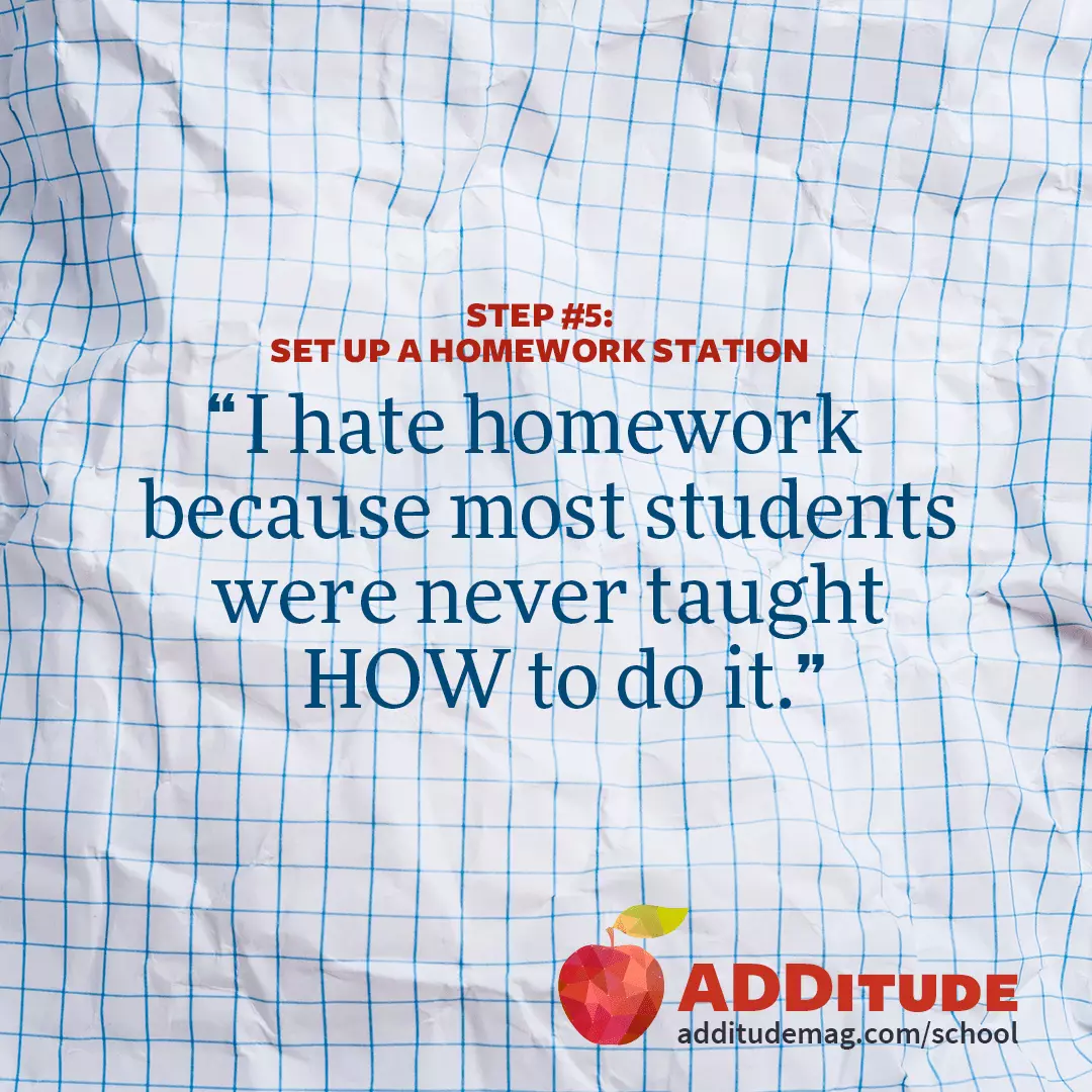 Back to School Dhukungan kanggo Keluarga ADHD: Learning Resources 5444_5