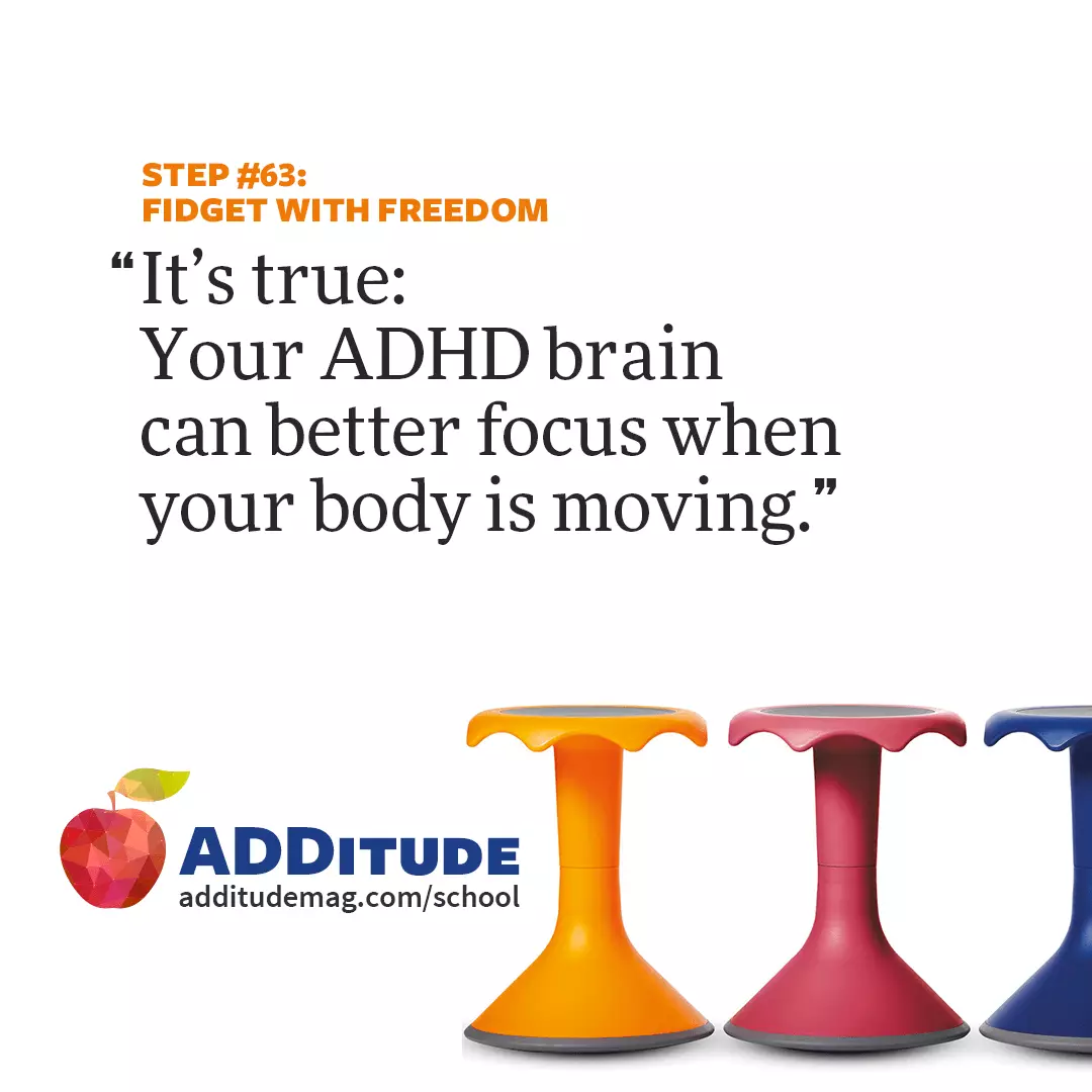 ADHD ପରିବାର ପାଇଁ ବିଦ୍ୟାଳୟ ସହାୟତାକୁ ଫେରନ୍ତୁ: ଶିକ୍ଷା ଉତ୍ସଗୁଡ଼ିକ | 5444_63