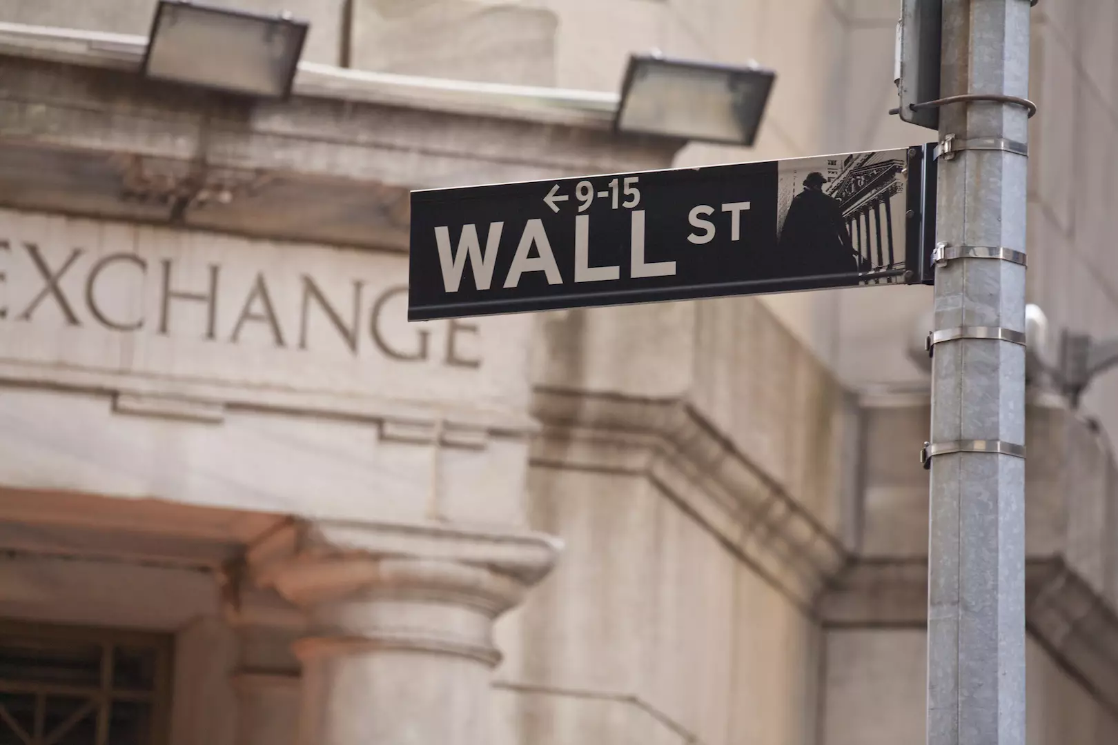 Wall Street on New Yorkin finanssialue.