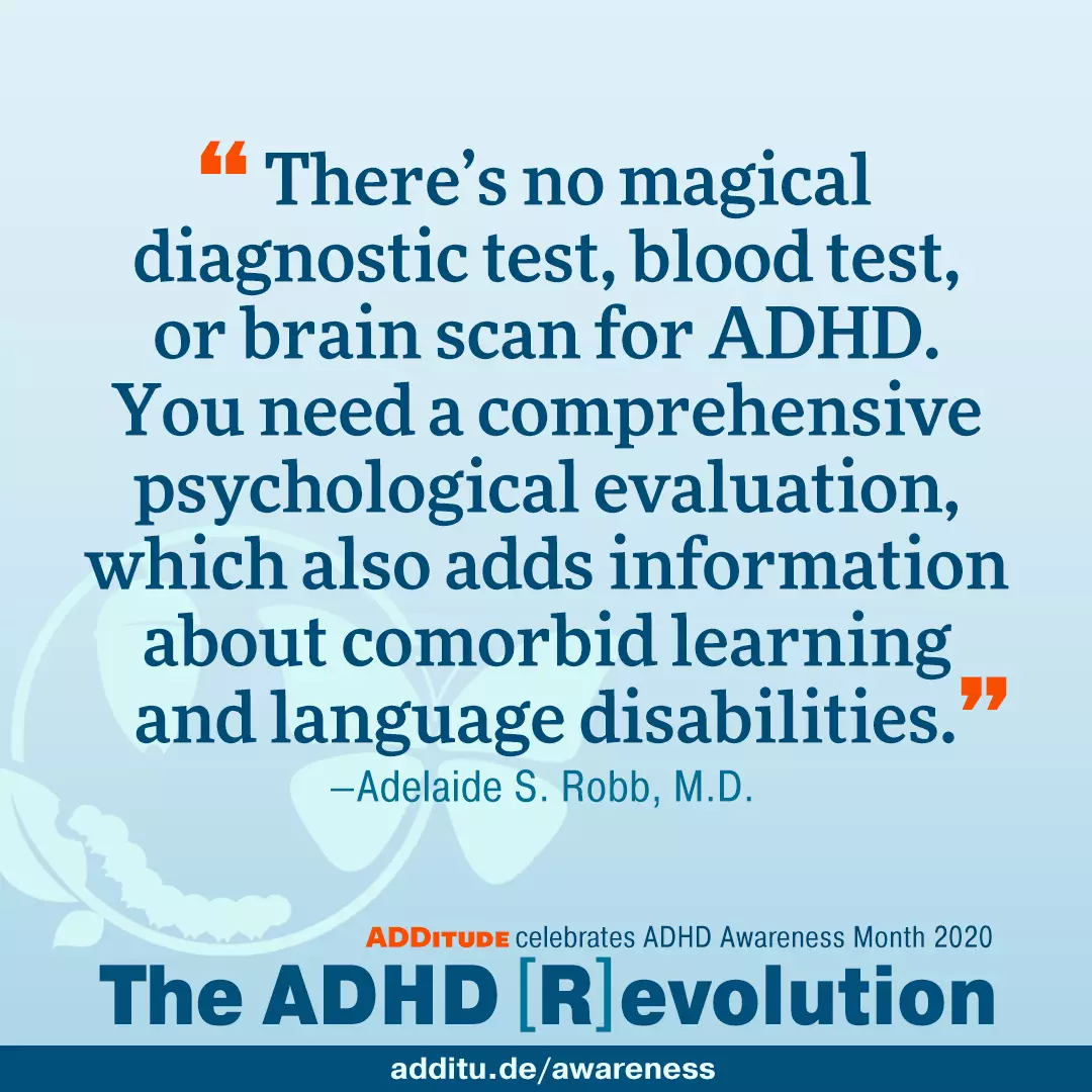 ADHD-ийг таниулах сар 2020: Тэргүүлэх мэргэжилтнүүд, шинэ судалгаа, илүү сайн ойлголт 6268_6